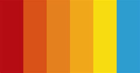 Back To The Future Color Scheme Blue