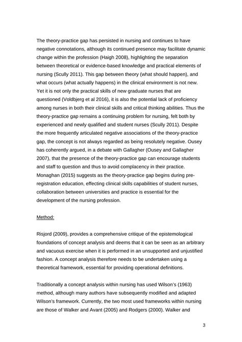 What Is A Theory Practice Gap An Exploration Of The Concept