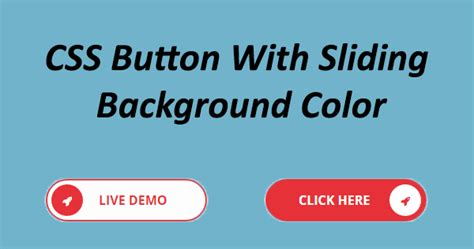 CSS Button With Sliding Background Color Smartpik