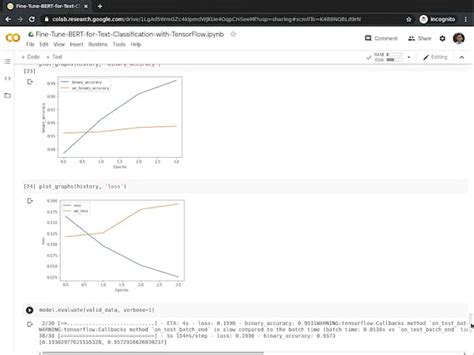 fine tune bert for text classification with tensorflow