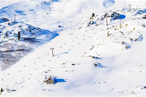 스키 리프트와 슬로프 오베르 리조트 오스트리아의 보기 0명에 대한 스톡 사진 및 기타 이미지 0명 겨울 계곡 Istock