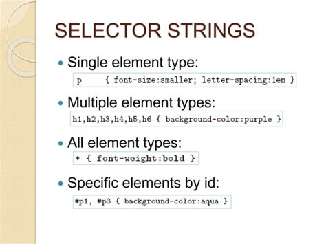 Introductory Css And J Query PPT