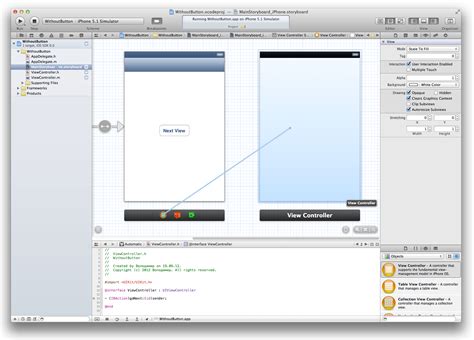 Ios How To Load Viewcontroller Without Button In Storyboard Stack Overflow