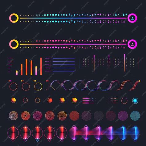 Indicators For Loading Status Bar Buffer Download Progress And Queue