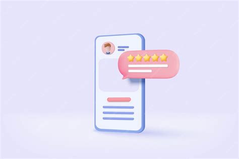 3d 등급 휴대 전화에서 최고의 우수한 평가를위한 별 5 개 품질 고객 평가 피드백 개념에 대한 별 5 개 전화 작업 할 일