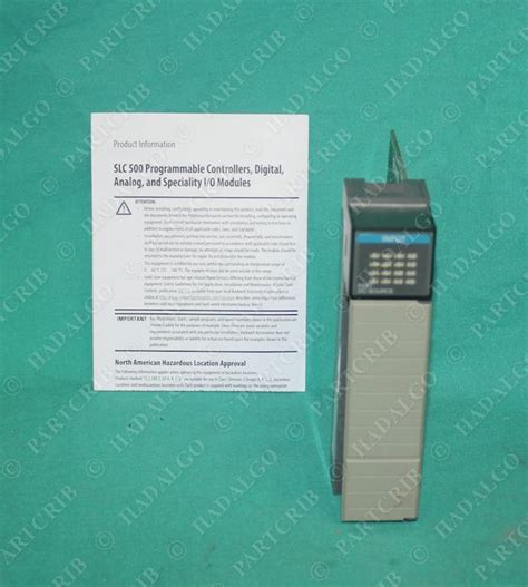 Allen Bradley 1746 ITV16 SLC 16 Point Digital Input Module PartCrib Com