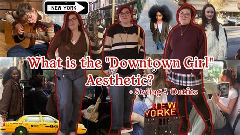What Is The Downtown Girl Aesthetic Styling 4 Outfits Kayla Marie