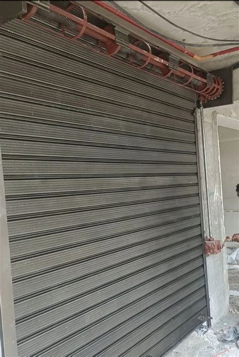 Gi Manual Rolling Shutter At ₹ 300 Sq Ft G I Rolling Shutter In