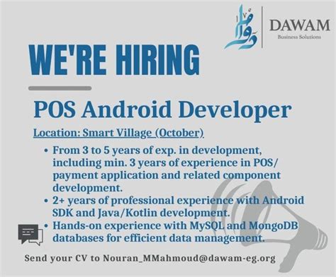 Mostafa Saber On Linkedin Requirements Pos Android Mysql Mongodb