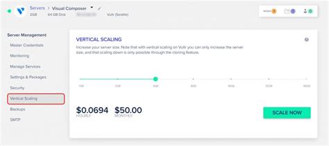 launch a visual composer website on cloudways in 1 click
