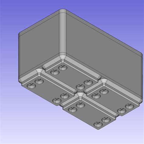 Freecad Gridfinity Custom Grid Size Models By Stu142 Download Free