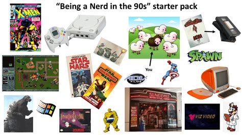 Being A Nerd In The 90s Starter Pack Starterpacks