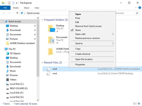 how to delete recent files on windows 10 11