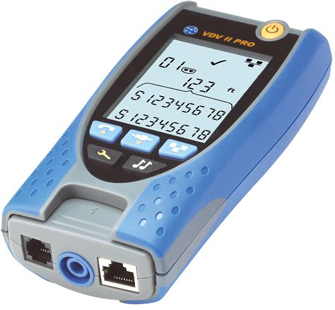 Id Vdv Ii Pr Kabeltester Vdv Ii Pro Für Kupfernetze Bei Reichelt Elektronik