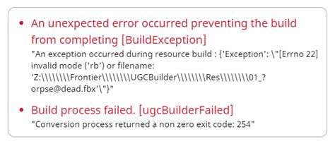 Help With Error Messages Frontier Forums Help With Error Messages Frontier Forums