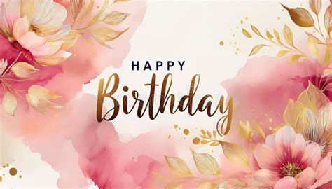 Classy Happy Birthday Card
