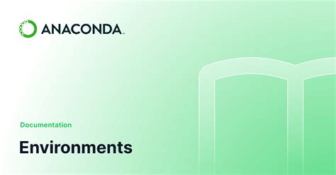 Environments Anaconda