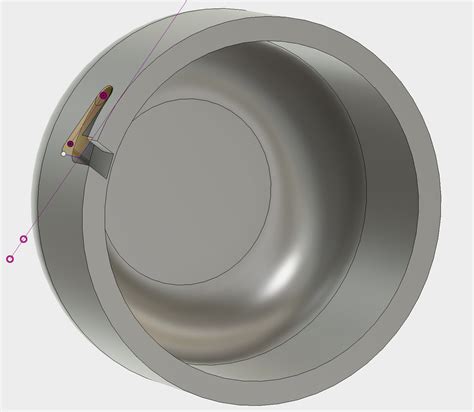 creating a radial extrusion into a cylinder autodesk community