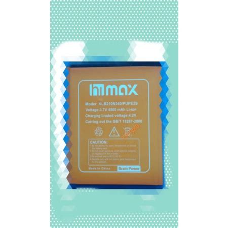 Jual Battery HIMAX Polymer Pure S Klb ON Baterai Batre HP