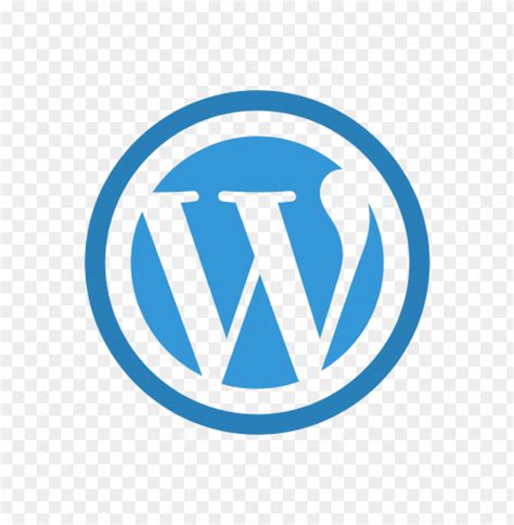Free Download Hd Png Dark Wordpress Logo Clear Background Toppng