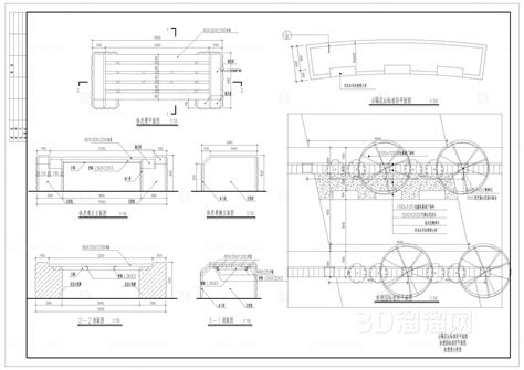 广场铺装详图 广场铺装平面图 第2页 大山谷图库