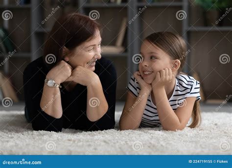 Happy Granny Face On A Green Royalty Free Stock Image Cartoondealer