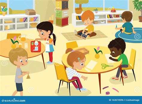 Classroom Centers Clipart