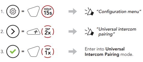 Universal Intercom Pairing Sena Technologies Help Desk