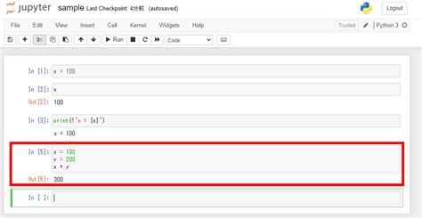 PythonJupyter Notebookの基本的な使い方Python Tech
