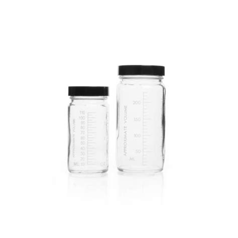 Dwk Life Sciences 60 Ml Kimble Clear Glass Ac Medium Round Bottles Cs