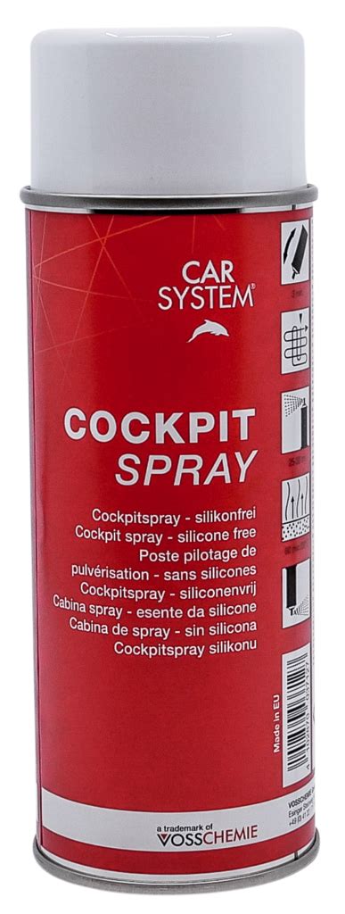 Car System Cockpit Spray 400ml - Redblack