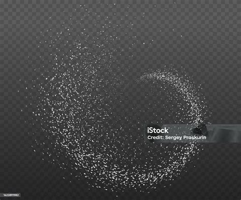 부엌 빵집 광고 비디오를위한 디자인 요소 분말 설탕 폭발 또는 튀김 떨어지는 밀가루 소금 가루가 부드럽게 떨어집니다 평면도 3d 효과 0명에 대한 스톡 벡터 아트 및 기타