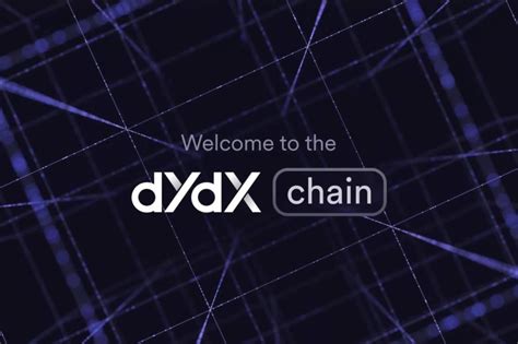 Dydx Chain V1 0 Officially Released Tokeninsight