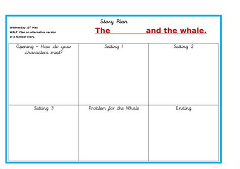 Snail And The Whale Ks1 Sequence Planning Teaching Resources