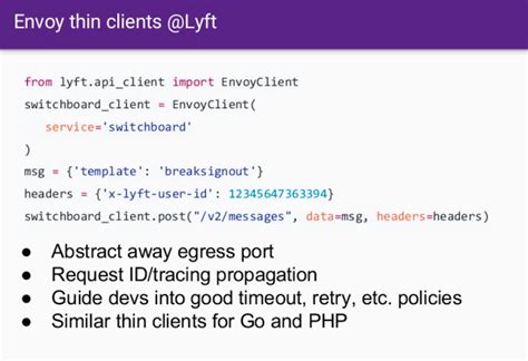 Behind The Scenes Of Lyfts New Application Service Mesh Envoy