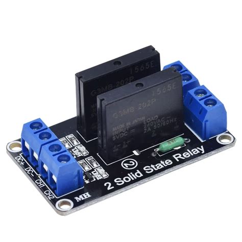 5V Relay 1 2 4 8 Channel OMRON SSR High Low Level Solid State Relay Module 250V 2A For Arduino