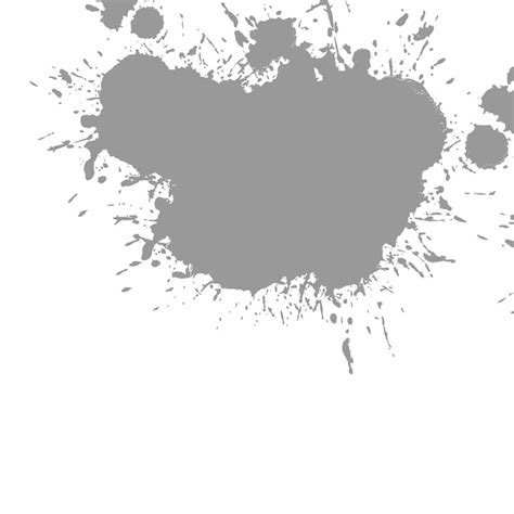 Premium Vector Grey Splatter Paint Painting Stain Ink Brush Spots