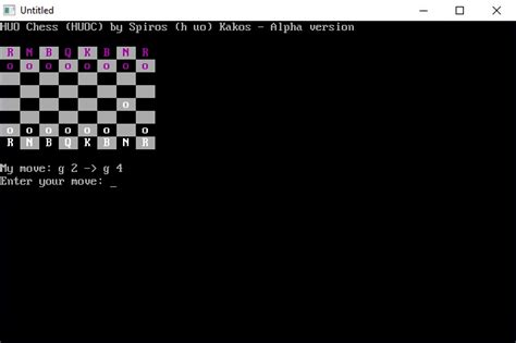 Programming A Chess Application In Qbasic Qb64 Chess Programming