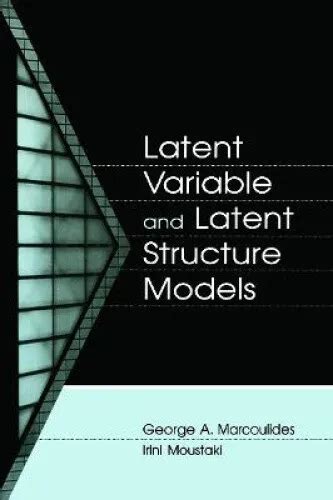 Latent Variable And Latent Structure Models Quantitative Methodology Series £5959 Picclick Uk