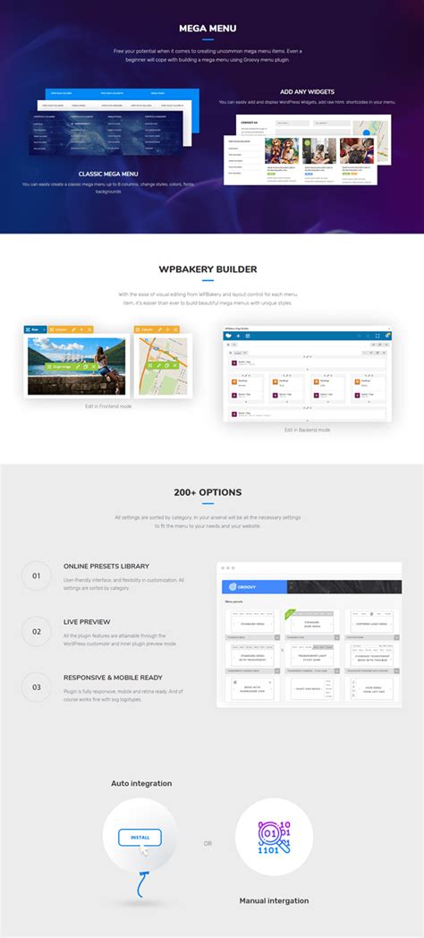 Groovy Menu Best Wordpress Mega Menu Plugin Inkthemes