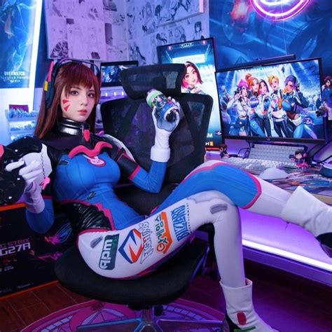 Dva Overwatch Costume Etsy