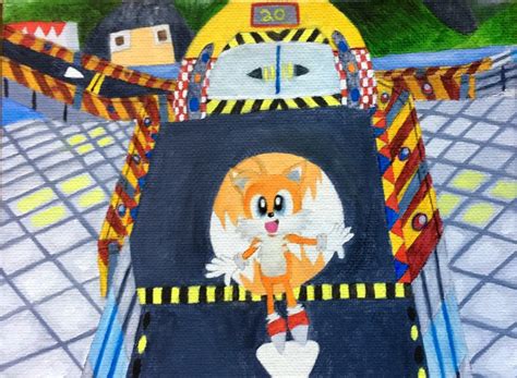 Tails In Radical City Sonic R By Headcanonsmadepublic On Deviantart
