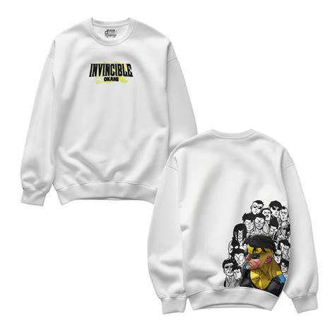 Invincible Invincible War Yellow Suit Sweartshirt Okami Store