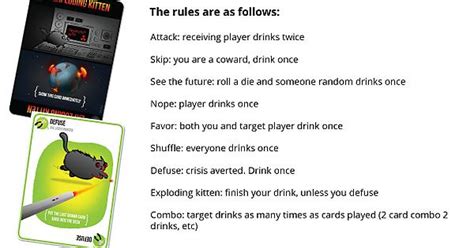 Exploding Kittens Drinking Game Imgur