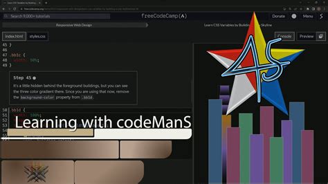 Learn Css Freecodecamp Learn Css Variables By Building A City Skyline Step 45 Youtube