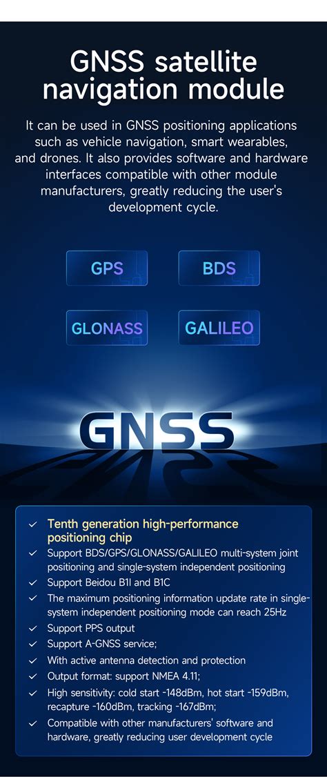 Ebyte E108 Gn04 Uart Interface Support Bds Gps Glonass Gnss Multi Mode Satellite Positioning And