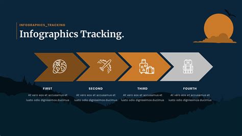 Tracking Travel PowerPoint Template Presentation Templates GraphicRiver