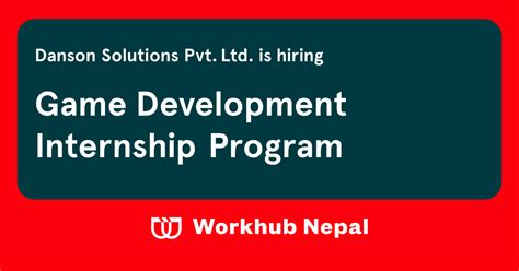 Game Development Internship Program