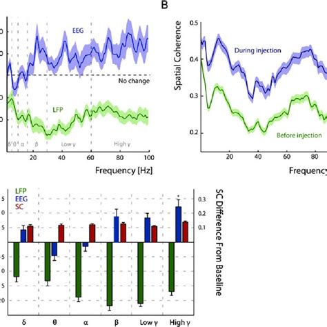 Effects Of Lidocaine On Eeg Lfp And Spatial Coherence Sc A Download Scientific Diagram