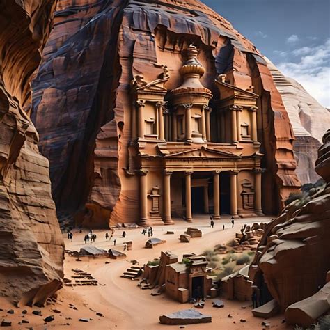 Premium Ai Image Petra